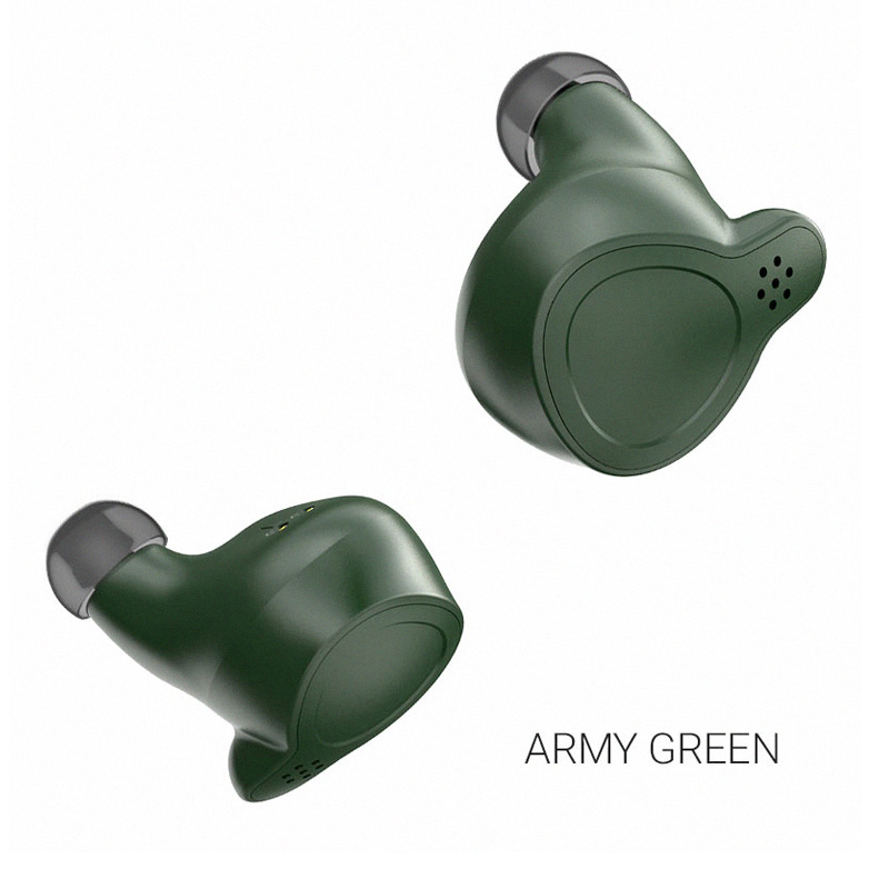 Hoco ES47 Shelly TWS Wireless BT Headset-Army Green – Click Computers