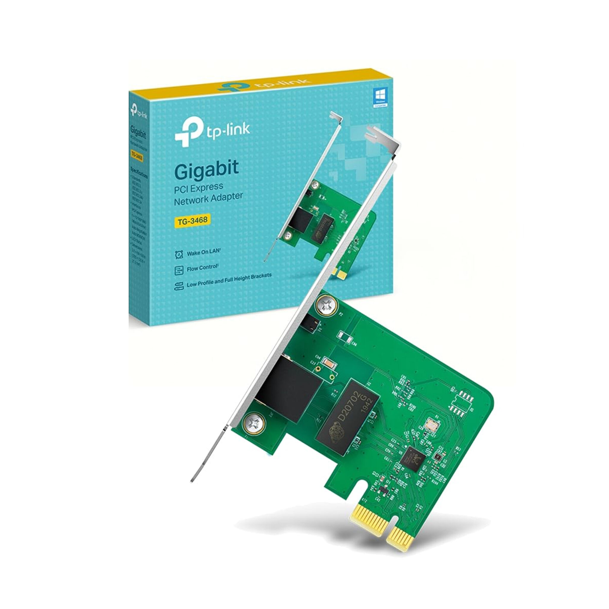 TP-LINK TG-3468 Network card 1 Gbps PCI-Express – Click Computers