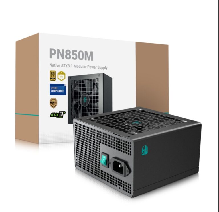 DeepCool PN850M Native ATX3.1 850W Modular Power Supply 80 Plus Gold ...