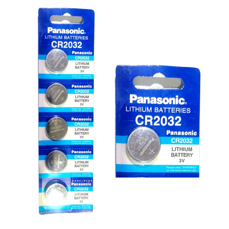 Panasonic Lithium Batteries (CMOS) CR2032 / 5BP 3V – Click Computers